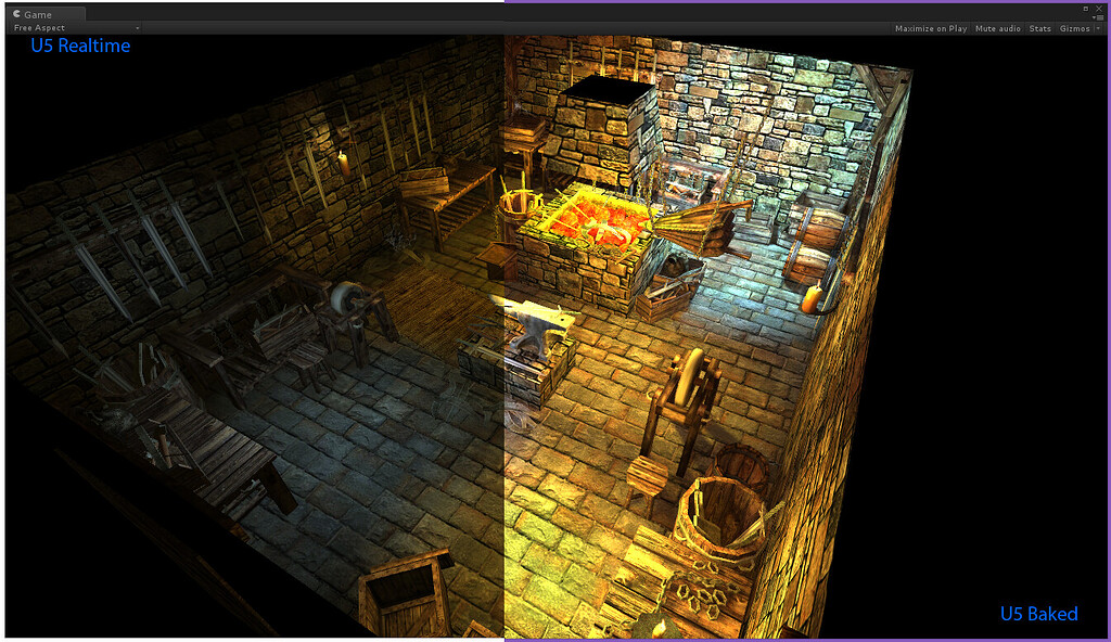Realtime vs. Baked lighting inconsistent results - Unity Engine - Unity Discussions