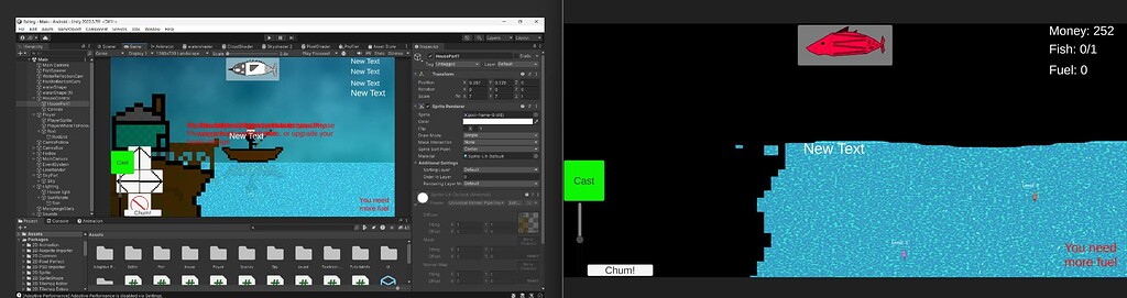 Sprite lit shaders are going black after exporting to android - Unity ...