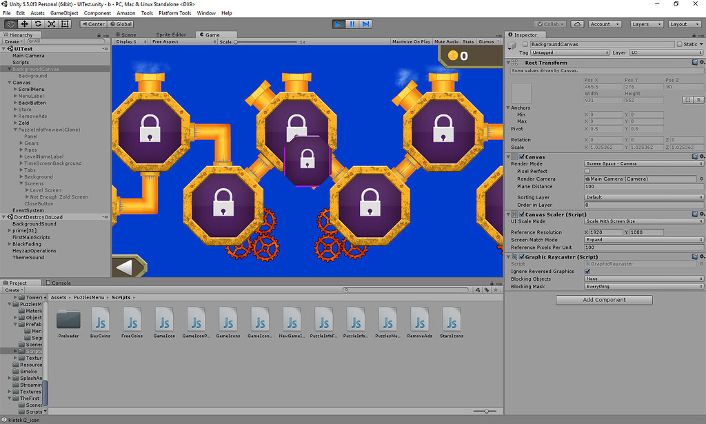 Random Image Appears In The Center Of The Screen While Using Scrollrect Questions And Answers