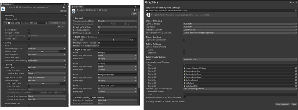2D Sprites Are fully Visible And Doesn't React to Light Sources in URP ...