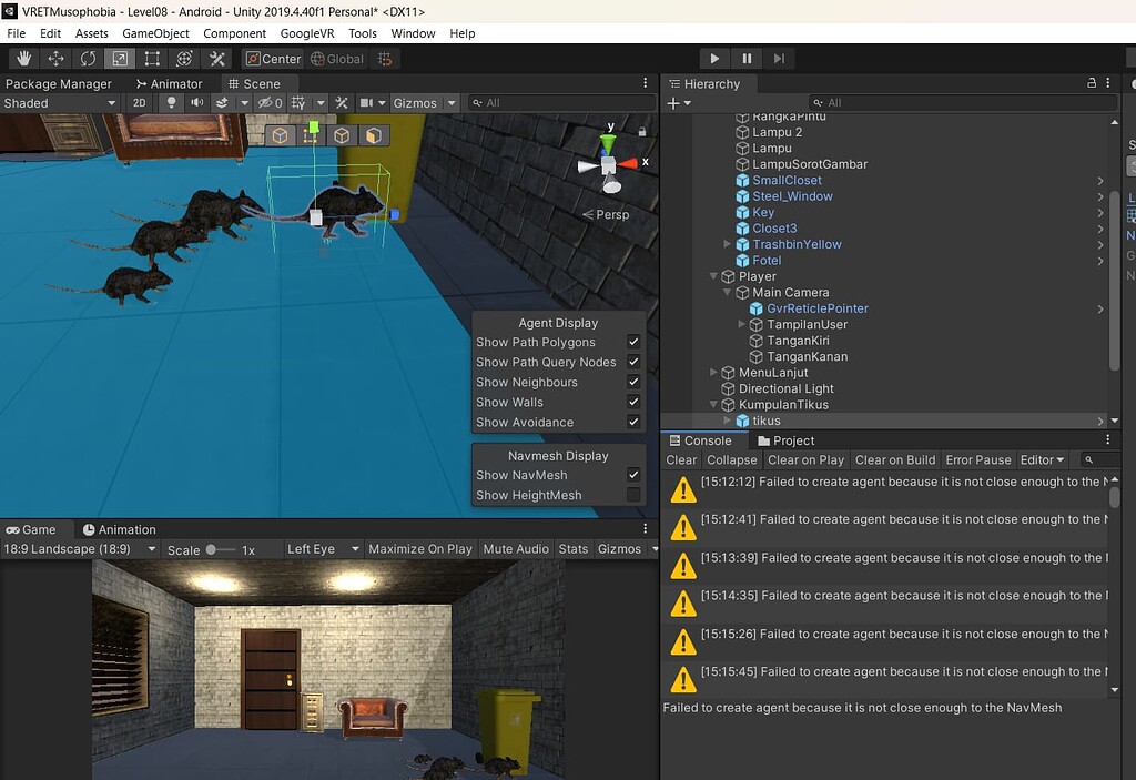 "Failed to create agent because it is not close enough to the NavMesh" - Questions & Answers ...