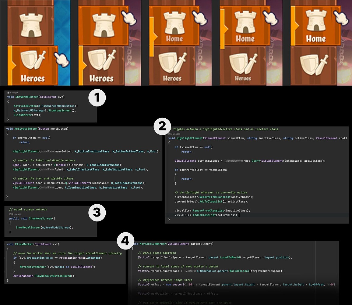 The Unity UI Toolkit Sample - Dragon Crashers: a mini manual - Technical Articles - Unity ...