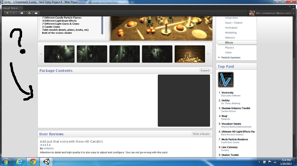 Asset Store error with my product none of the contents are there?!! (Look at screens ...