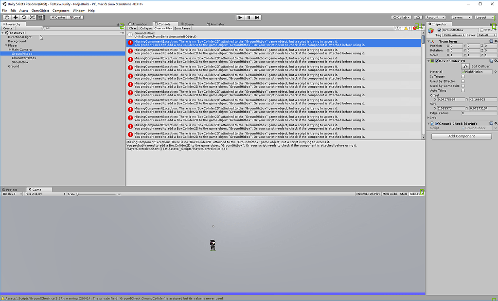 GetComponent () not finding a Collider - Questions & Answers - Unity Discussions