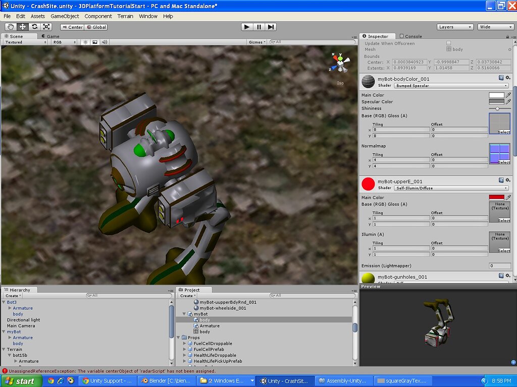bump map not showing - Unity Engine - Unity Discussions