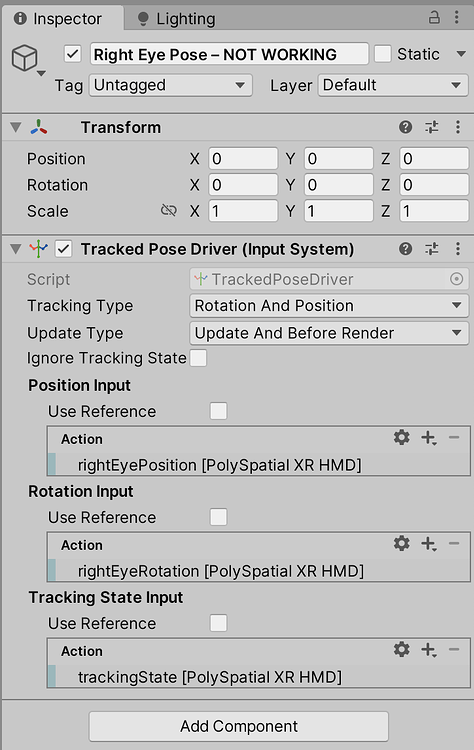 How can I get the current left and right eye position on Vision Pro? - Unity Engine - Unity ...