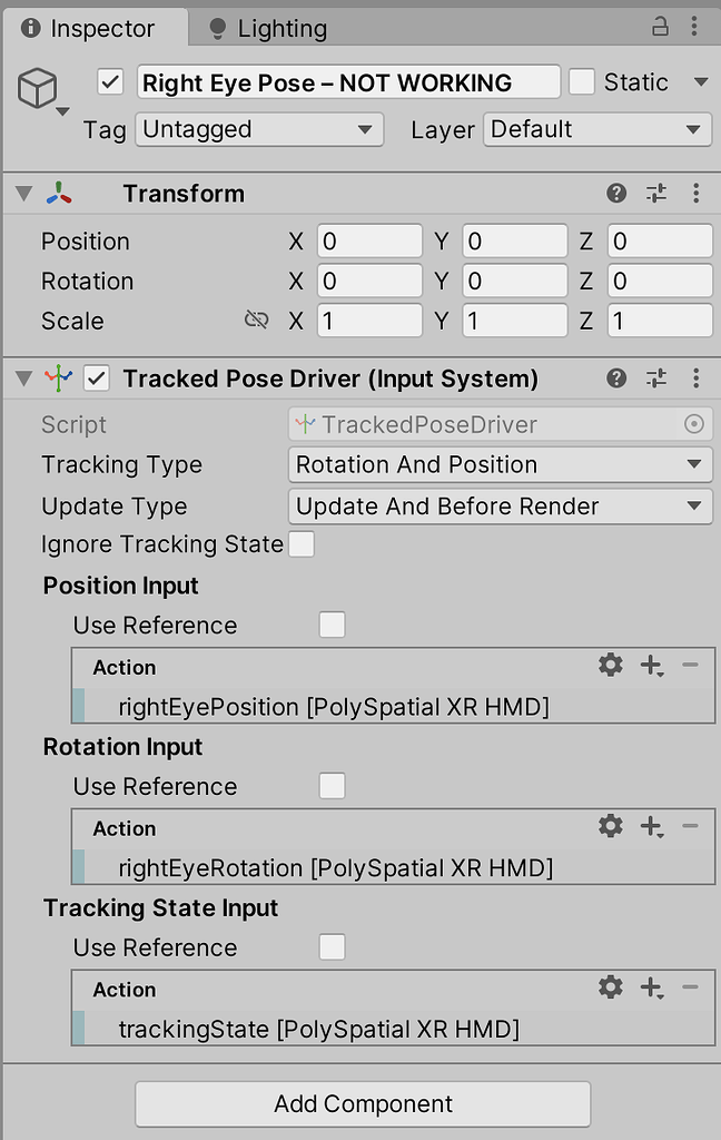 How can I get the current left and right eye position on Vision Pro? - Unity Engine - Unity ...