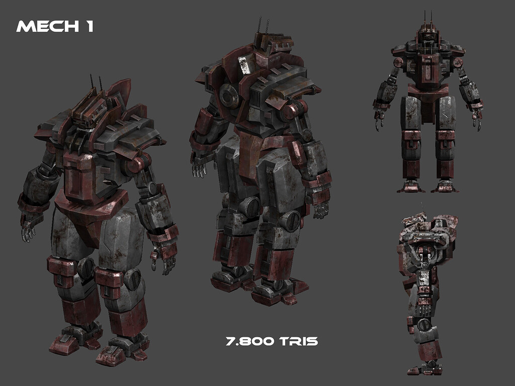 [NEW RELEASE] Humanoid Mech + Equipment - Community Showcases - Unity ...