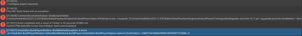 (Gradle build problems) any ideas on a fix? - Unity Engine - Unity ... (Gradle build problems) any ideas on a fix? - Unity Engine - Unity ...