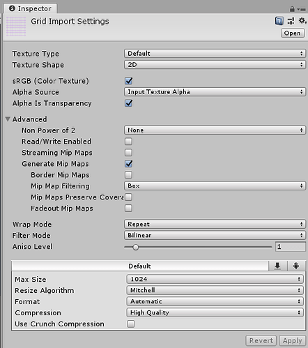 Bad grid graphics quality - Questions & Answers - Unity Discussions