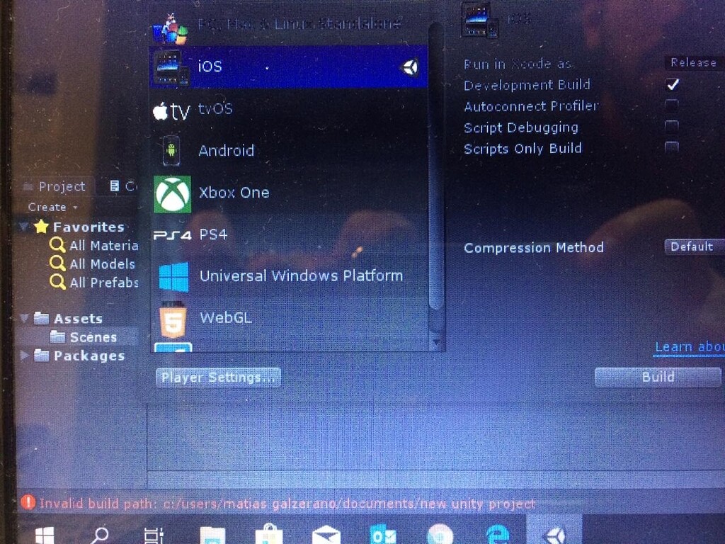 build for ios - Getting Started - Unity Discussions