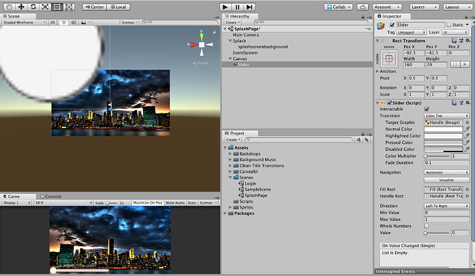 Slider Too Large in Scene View - Unity Engine - Unity Discussions