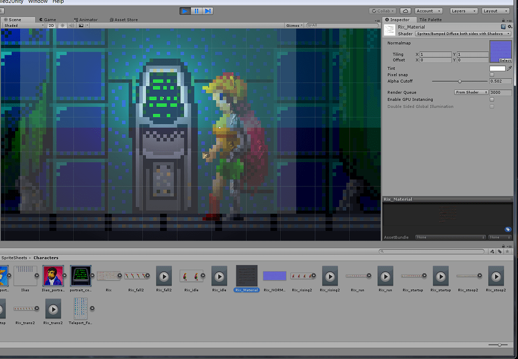 Incorrectly Low Scaling On Sprite Bumped Normal Maps Questions And Answers Unity Discussions