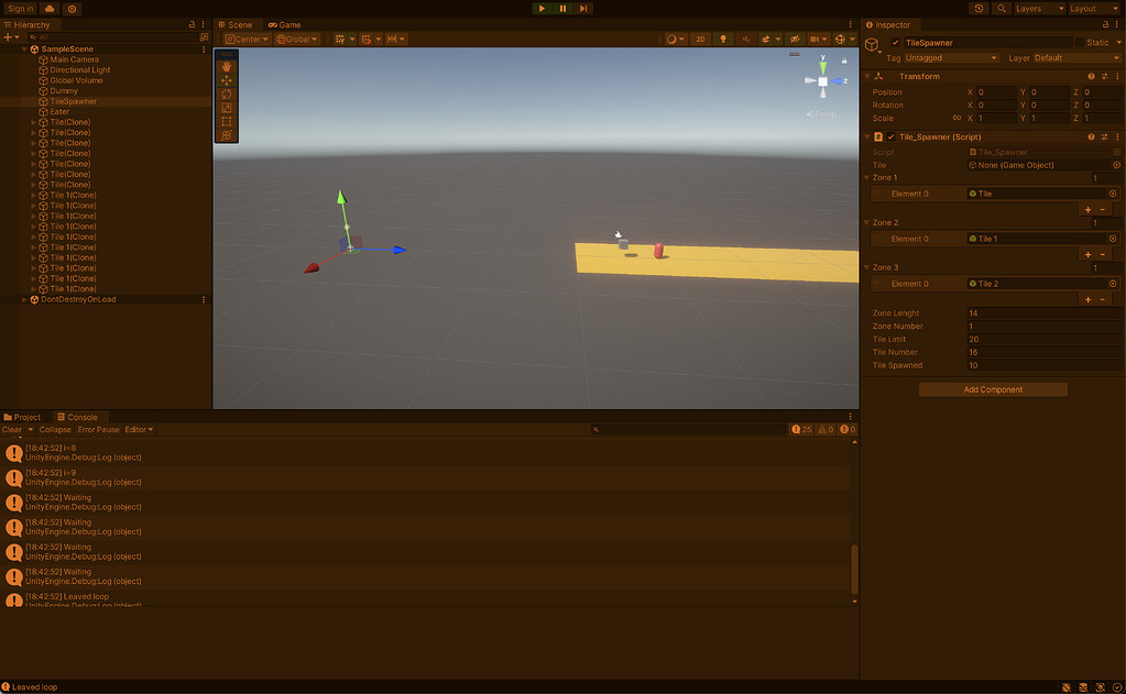 how to pause and continue for loop without breaking it - Unity Engine - Unity Discussions