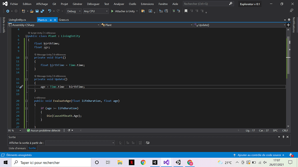 How to use in a child class a variable created in a base class? - Unity ...