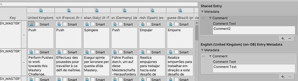 Exporting / Importing metadata with google sheets - Unity Engine ...