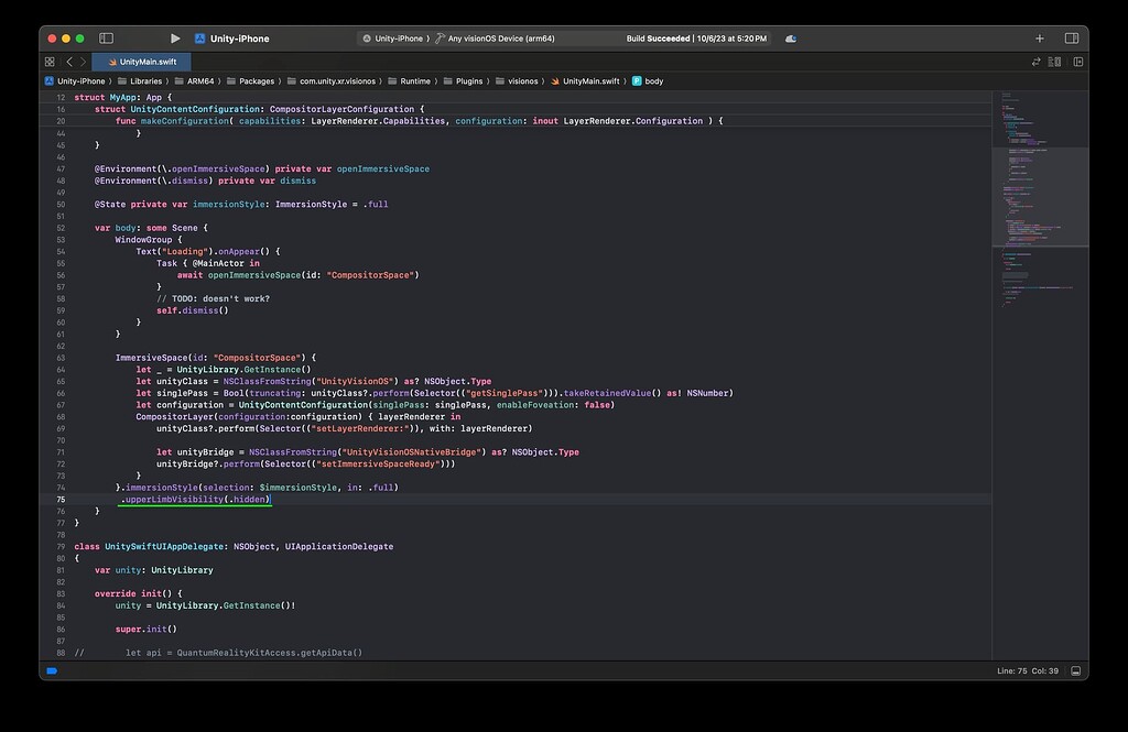 Upper Limb Visibility Setting - Unity Engine - Unity Discussions