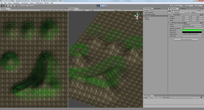 Turn a Terrain into a Contoured Map - Questions & Answers - Unity Discussions