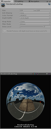 Render Texture as Cubemap - Unity Engine - Unity Discussions