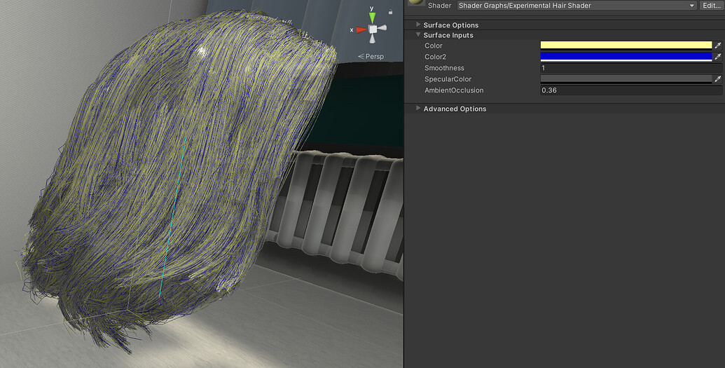 (URP) Shader for Strand-Based Hair and Strand Color Variation - Unity ...