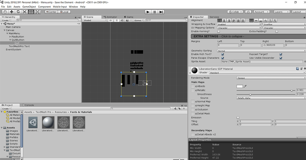 TextMesh unreadable - Questions & Answers - Unity Discussions