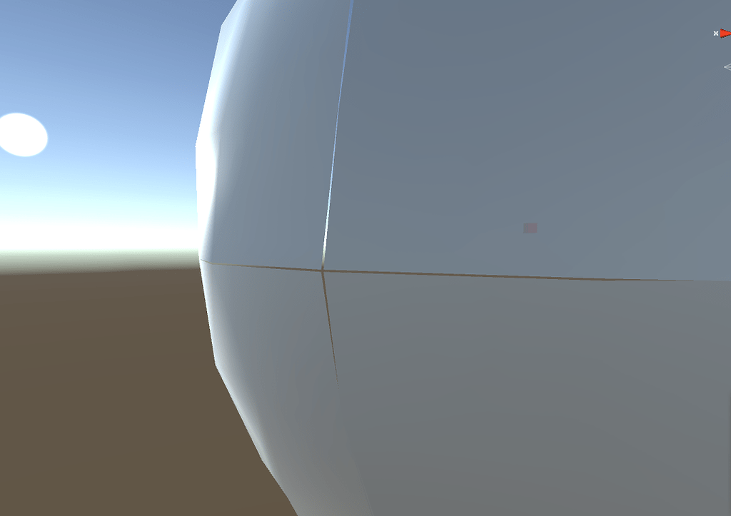Remove seams between curved geometry - Unity Engine - Unity Discussions