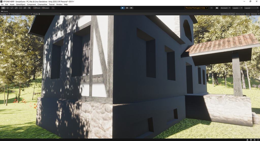 HDRP Texture disappearing in shadows - Unity Engine - Unity Discussions