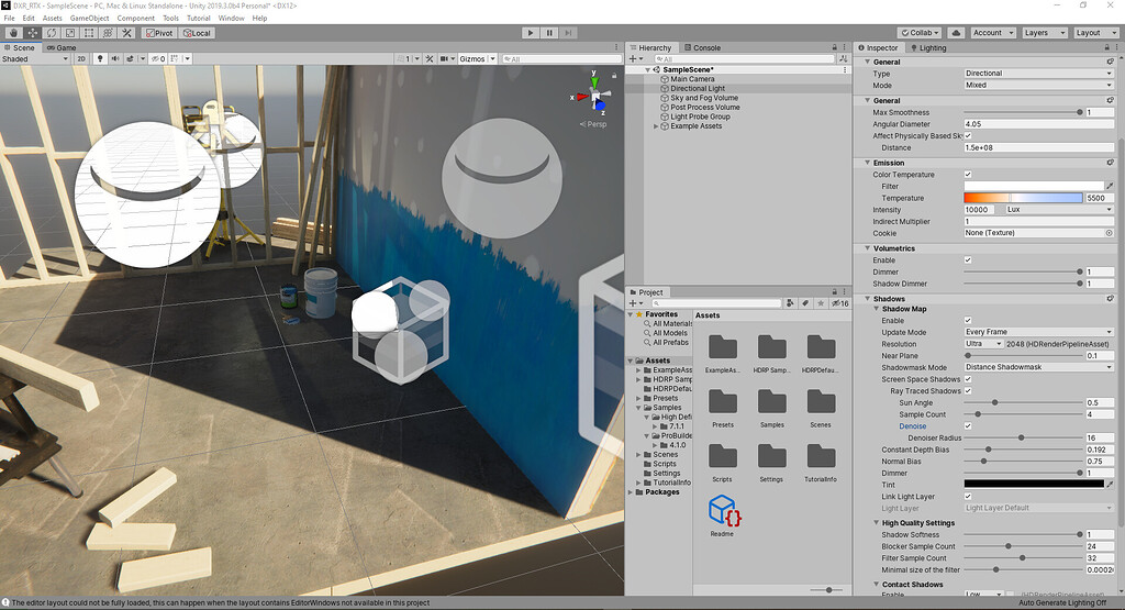 HDRP Ray Traced shadows - Unity Engine - Unity Discussions HDRP Ray Traced shadows - Unity Engine - Unity Discussions