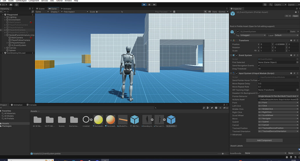 Error There are 2 event systems in the scene. Please ensure there is ...