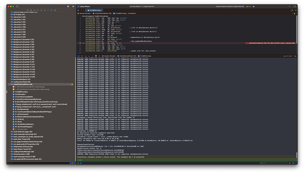 VR App Crashes in Simulator - Unity Engine - Unity Discussions
