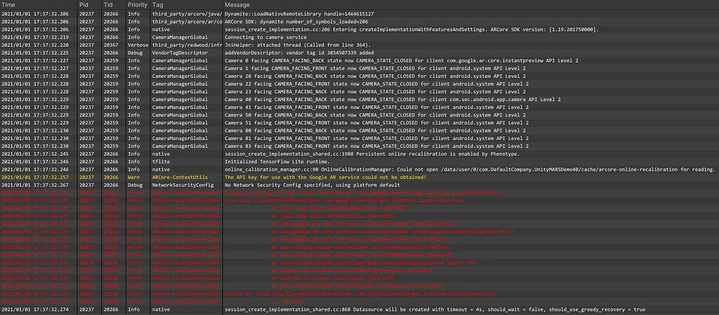Unity MARS Black screen on Android - Unity Engine - Unity Discussions