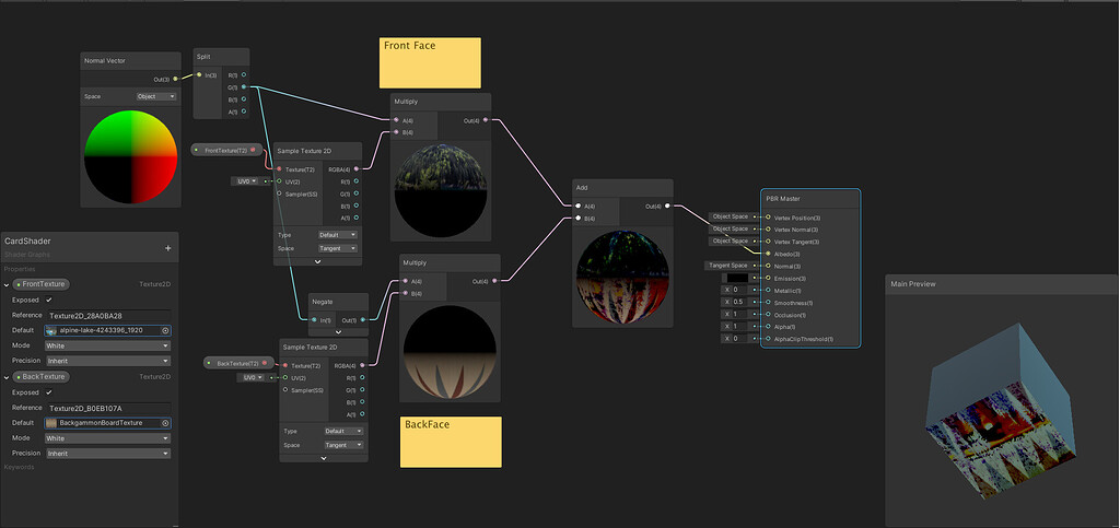 Help creating a shader for cards - Questions & Answers - Unity Discussions