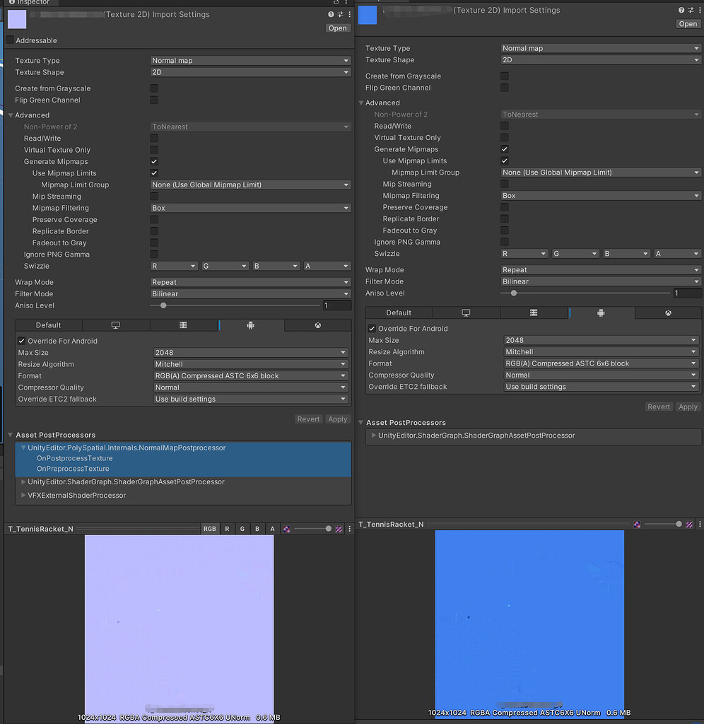 PolySpatial keep changing my normal texture even when I'm not in visionOS platform - Unity ...