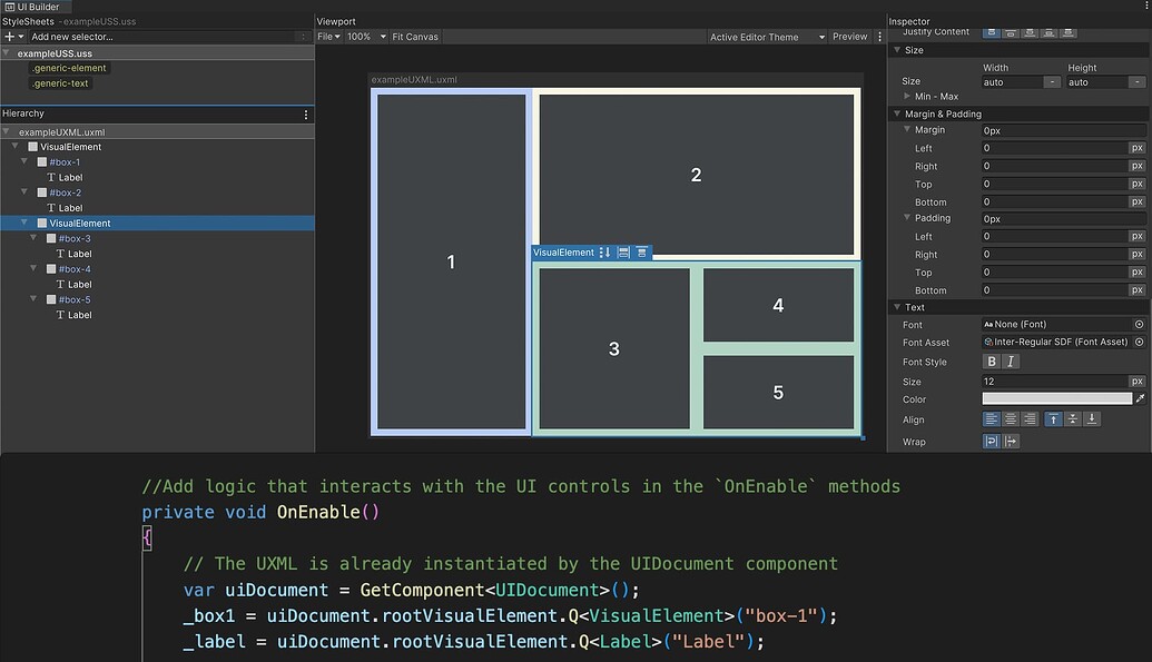 UI Toolkit: Introduction and Flexbox Layout - Technical Articles - Unity Discussions