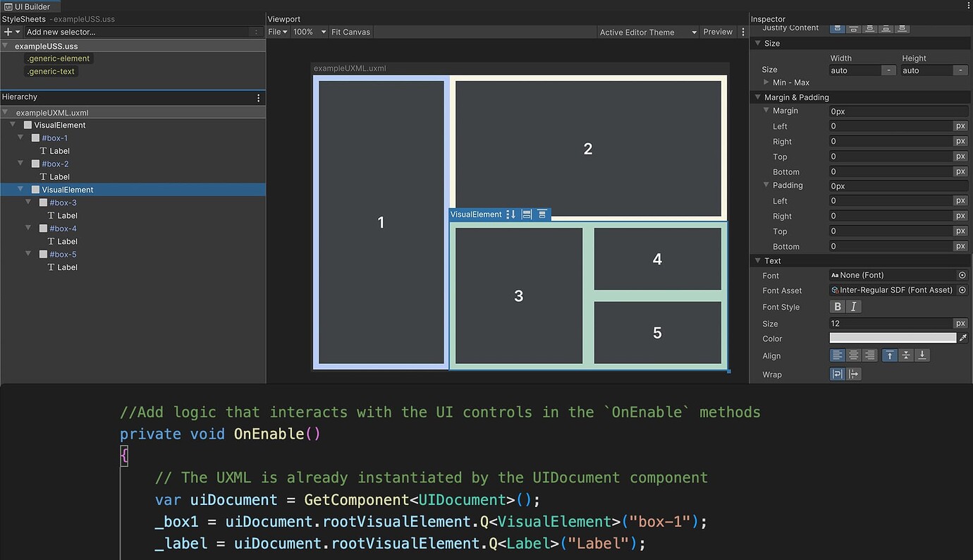 UI Toolkit: Introduction and Flexbox Layout - Technical Articles ...