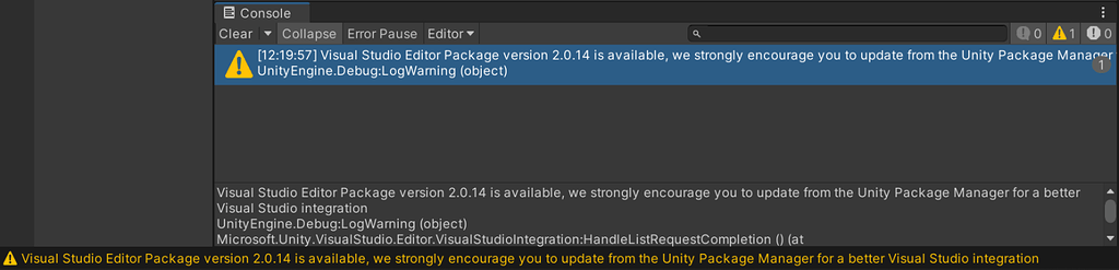 visual studio package - Questions & Answers - Unity Discussions