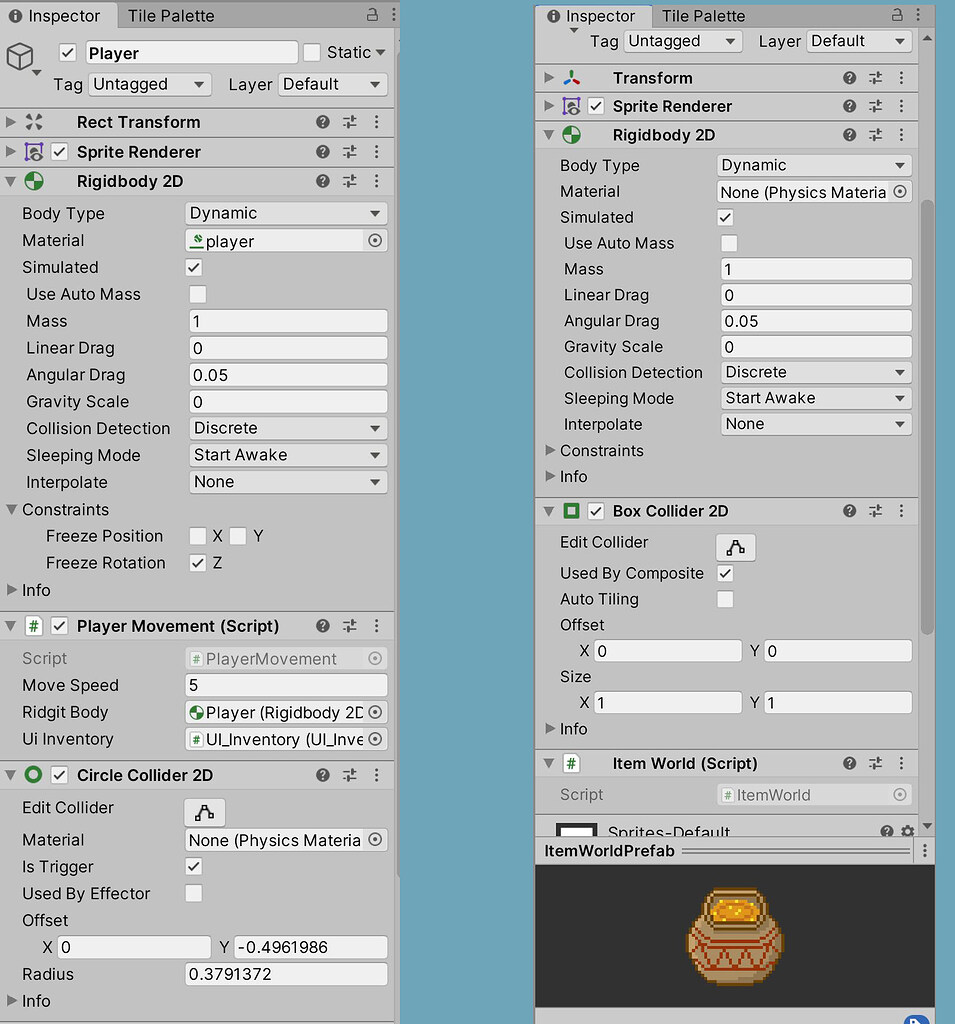 2D onTriggerEnter Collider not being called, - Questions & Answers - Unity Discussions