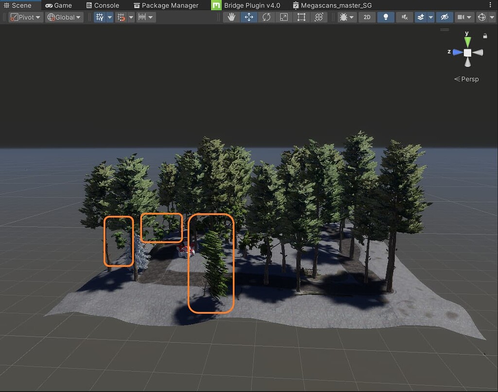 Speed Tree asset jitters as I navigate in scene? - Questions & Answers - Unity Discussions