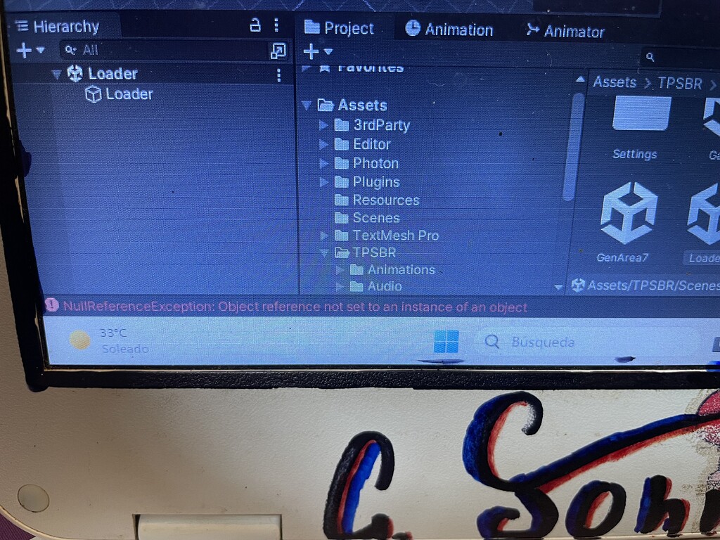 Error del proyecto BR200 el personage no quiere equipar arma - Getting Started - Unity Discussions