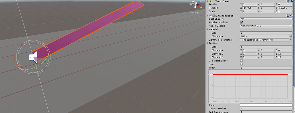 Line renderer rotation and alignment - Questions & Answers - Unity Discussions