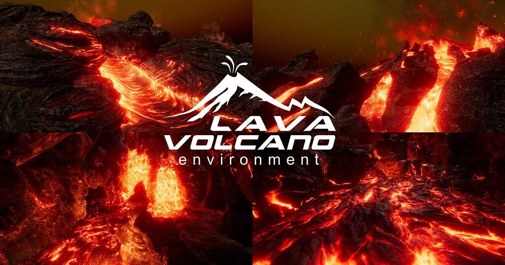 L.V.E - Lava Volcano Environment [RELEASED] - Community Showcases ...