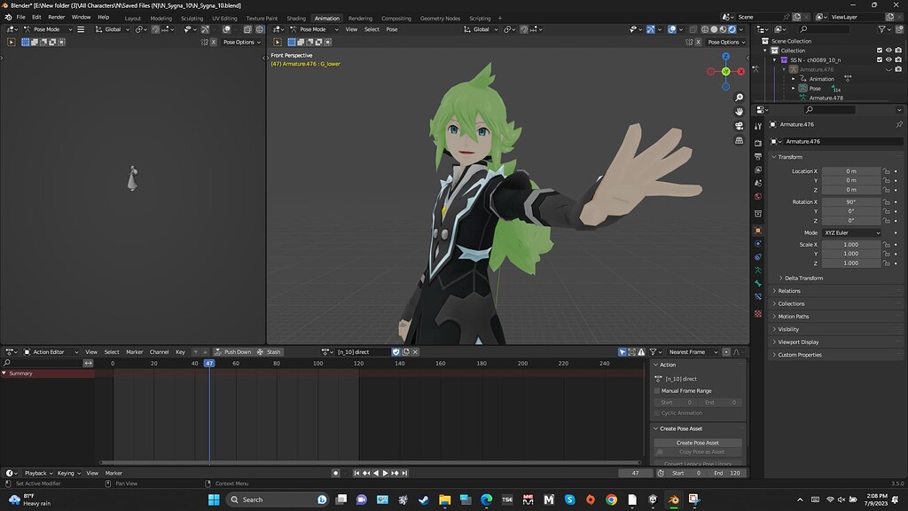 Why are my animations flipped? - Questions & Answers - Unity Discussions