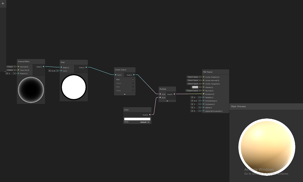 Shader Graph Outline dissapears when black - Questions & Answers - Unity Discussions