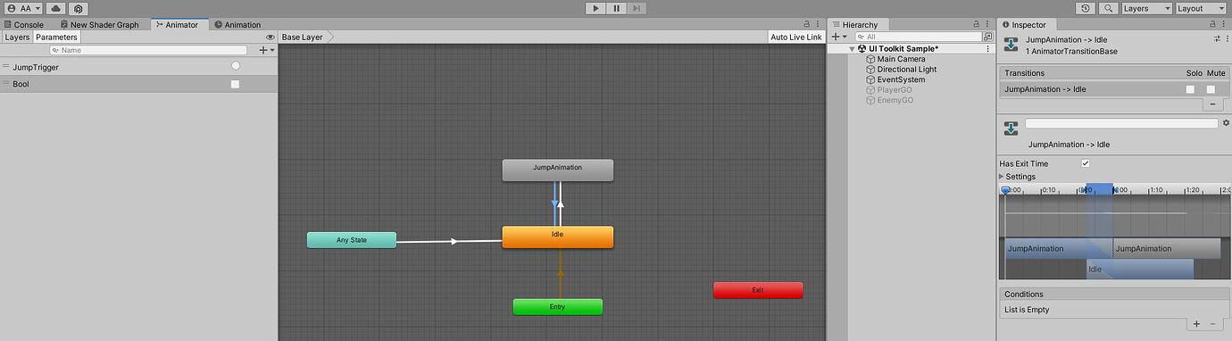 Unity animator trigger not working as expected,Unity Animator Trigger Being Interrupted ...