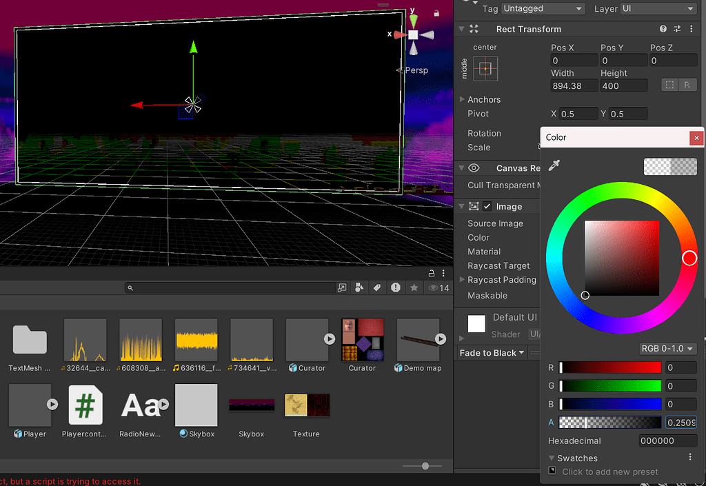 UI Image's alpha is not reflecting in the render - Questions & Answers - Unity Discussions
