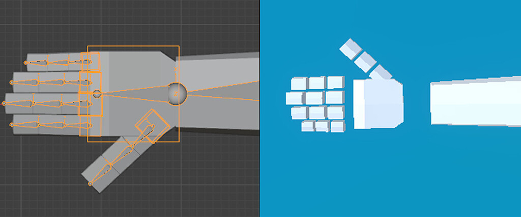 Why is parts of my model detaching when exported to unity? - Questions & Answers - Unity Discussions