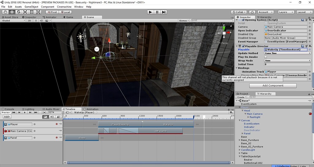 Playable Director animation not playing in editor mode - Questions & Answers - Unity Discussions
