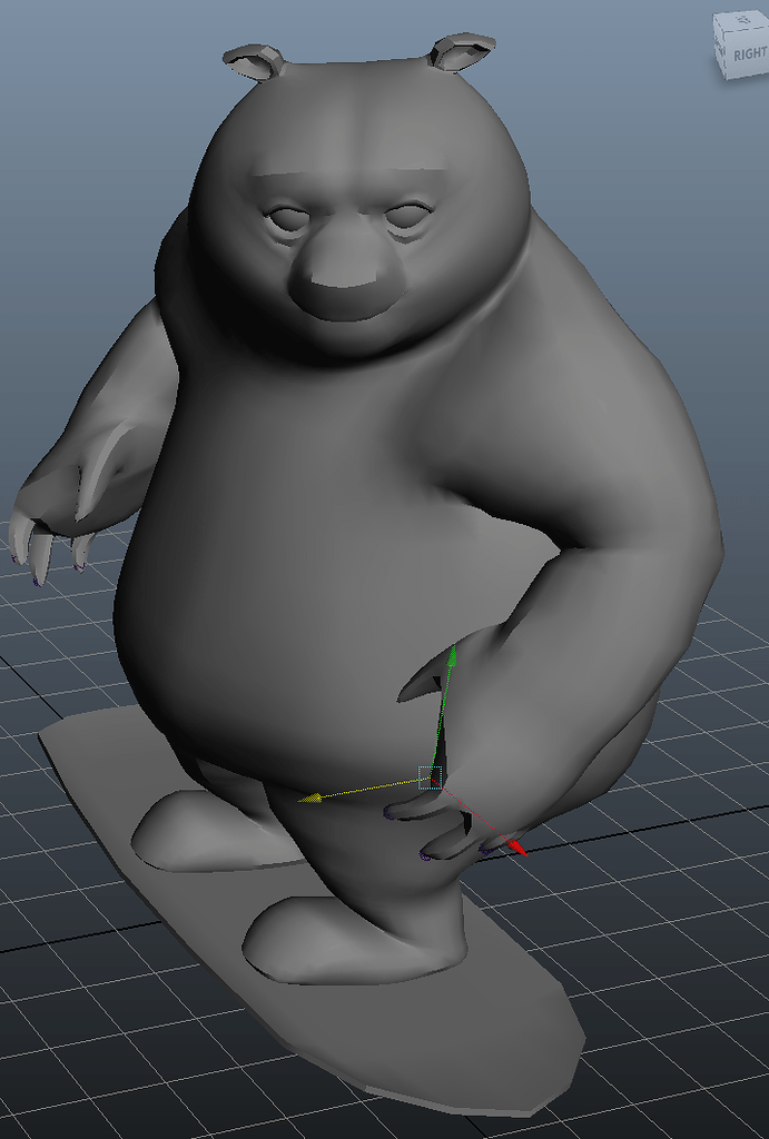 While Importing 3d model into unity from maya gets collapsed in certain areas - Questions ...