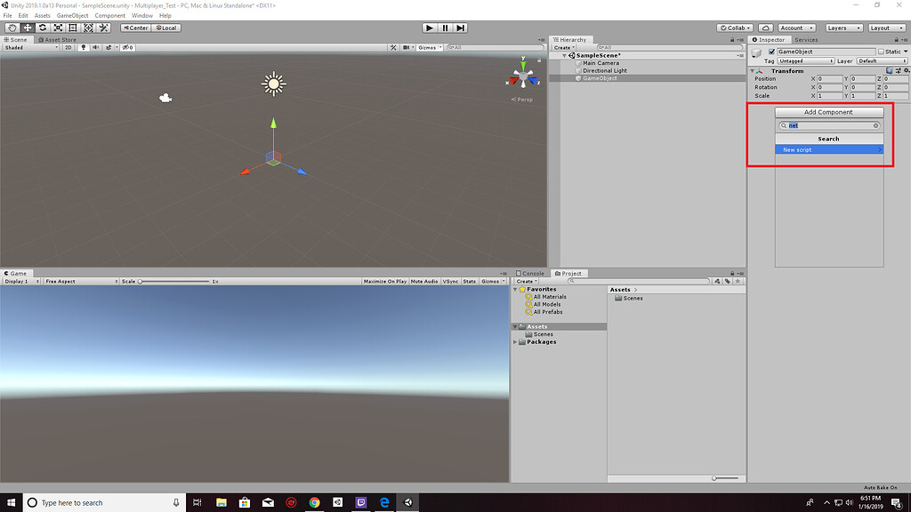 Network Manager HUD Component Not Showing - Questions & Answers - Unity Discussions