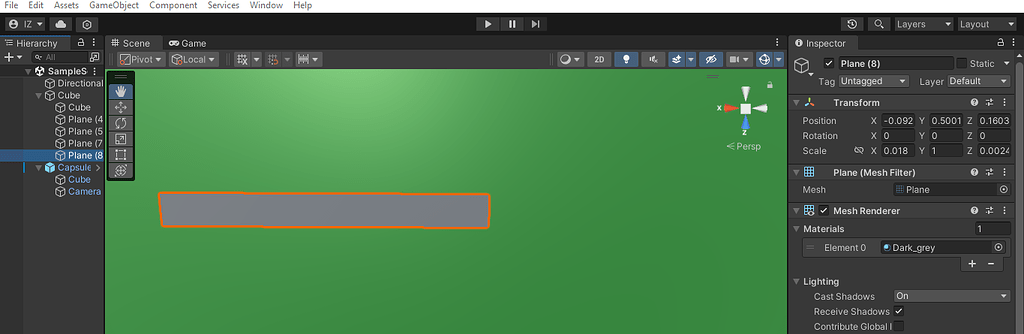 Planes Change Seem to Change Their Size When Rotating Them - Unity Engine - Unity Discussions